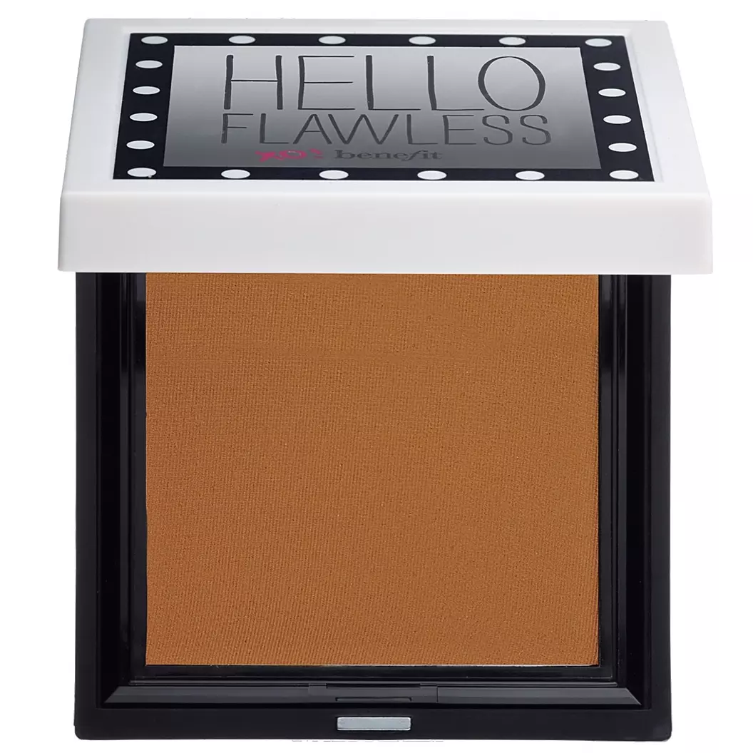 Benefit Hello Flawless! Custom Powder Cover-Up Foundation Nutmeg ...