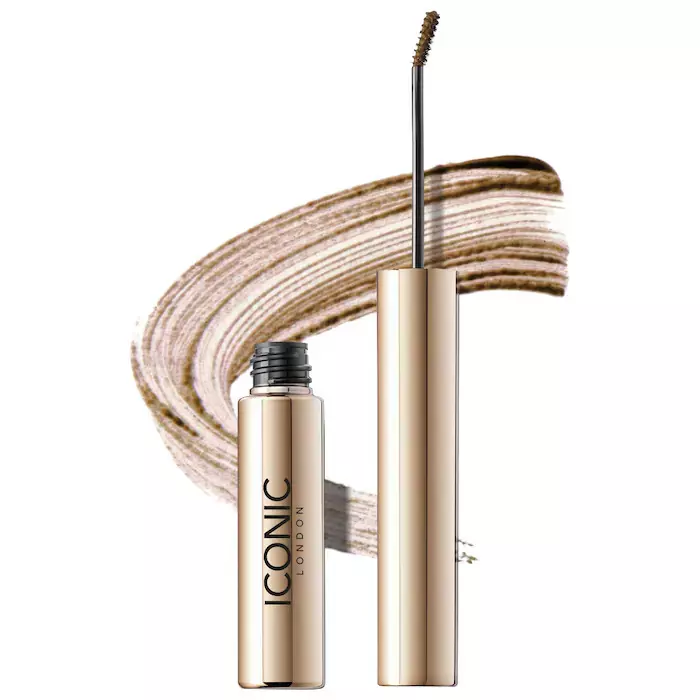 Iconic London Tint And Texture Brow Gel Medium Brown | Glambot.com ...