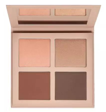 KKW Beauty Powder Contour & Highlight Kit Deep / Deep Dark | Glambot ...