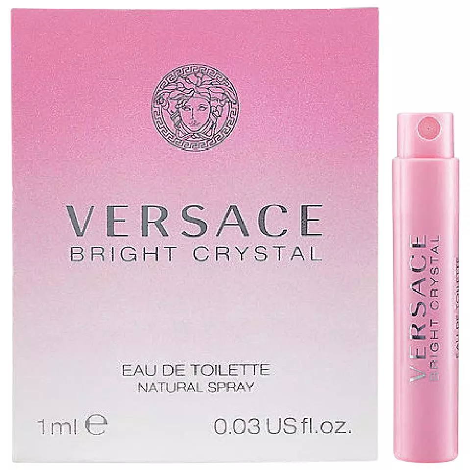 Versace Bright Crystal Perfume Vial | Glambot.com - Best deals on ...