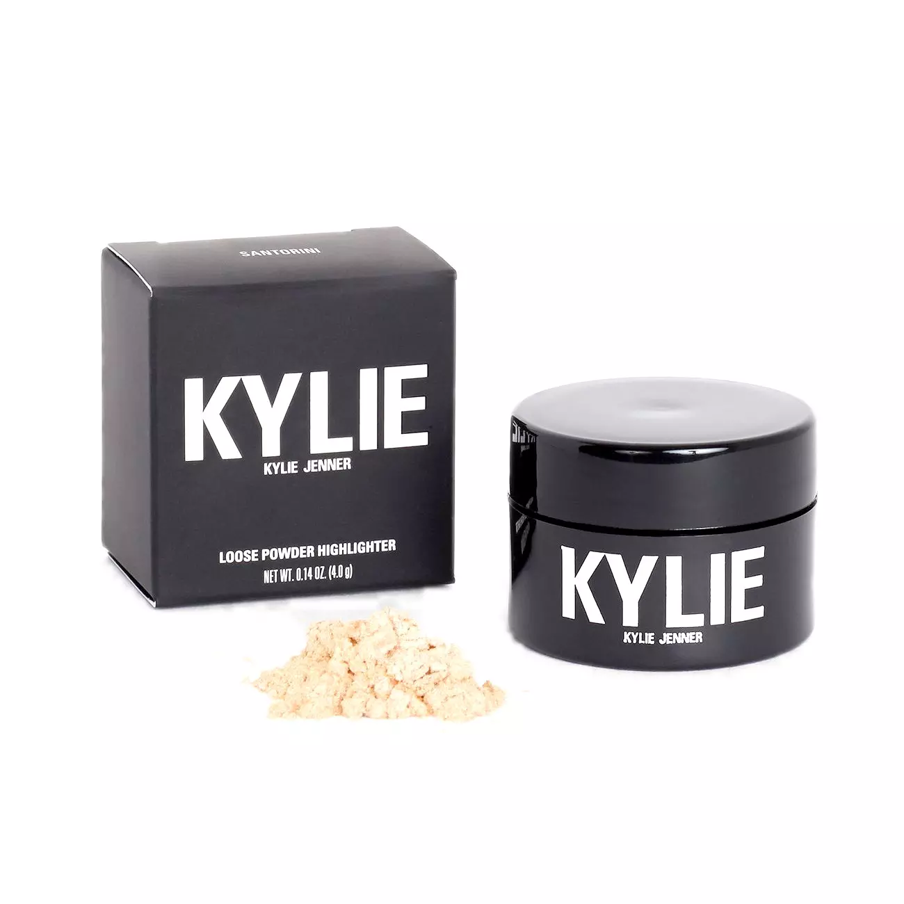 Kylie Ultra Glow Loose Powder Highlighter Santorini | Glambot.com ...