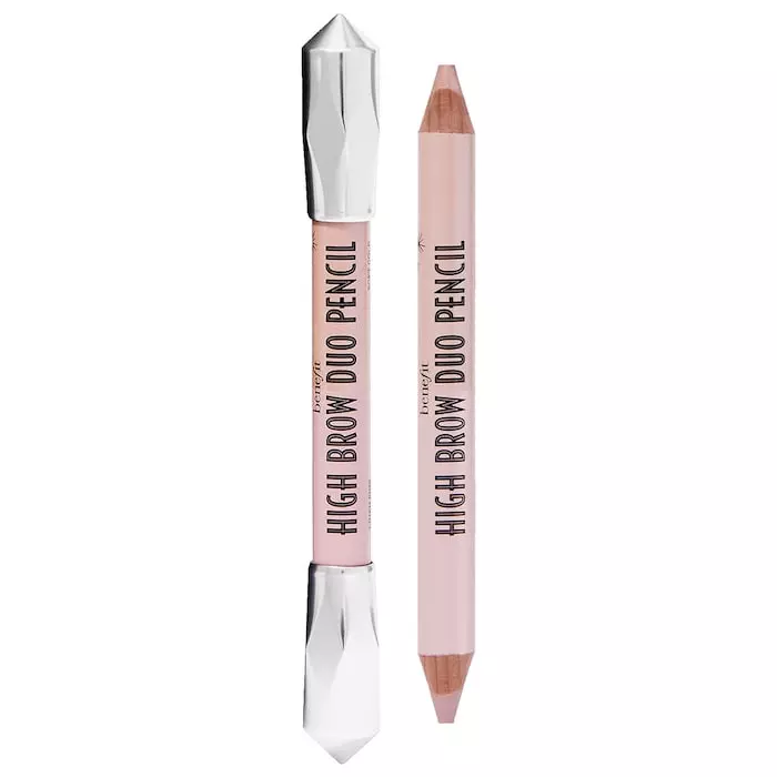 Benefit High Brow Duo Pencil Linen Pink/Soft Gold | Glambot.com - Best ...