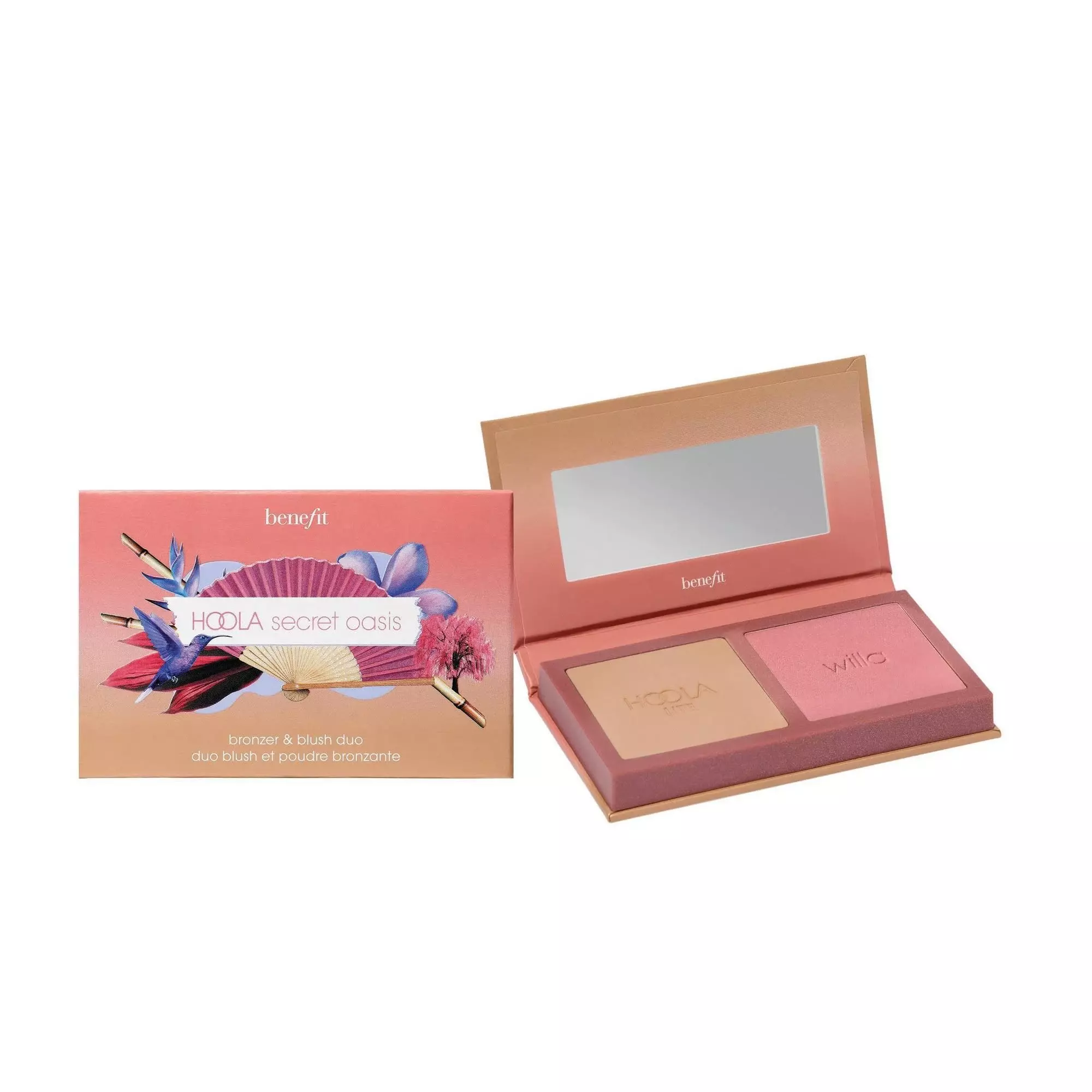 Benefit Cosmetics Hoola & WANDERful World Duo Mini Bronzer & Blush Set ...