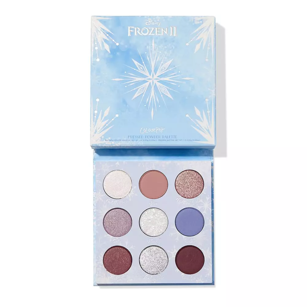 ColourPop Frozen II Elsa Eyeshadow Palette | Glambot.com - Best deals ...