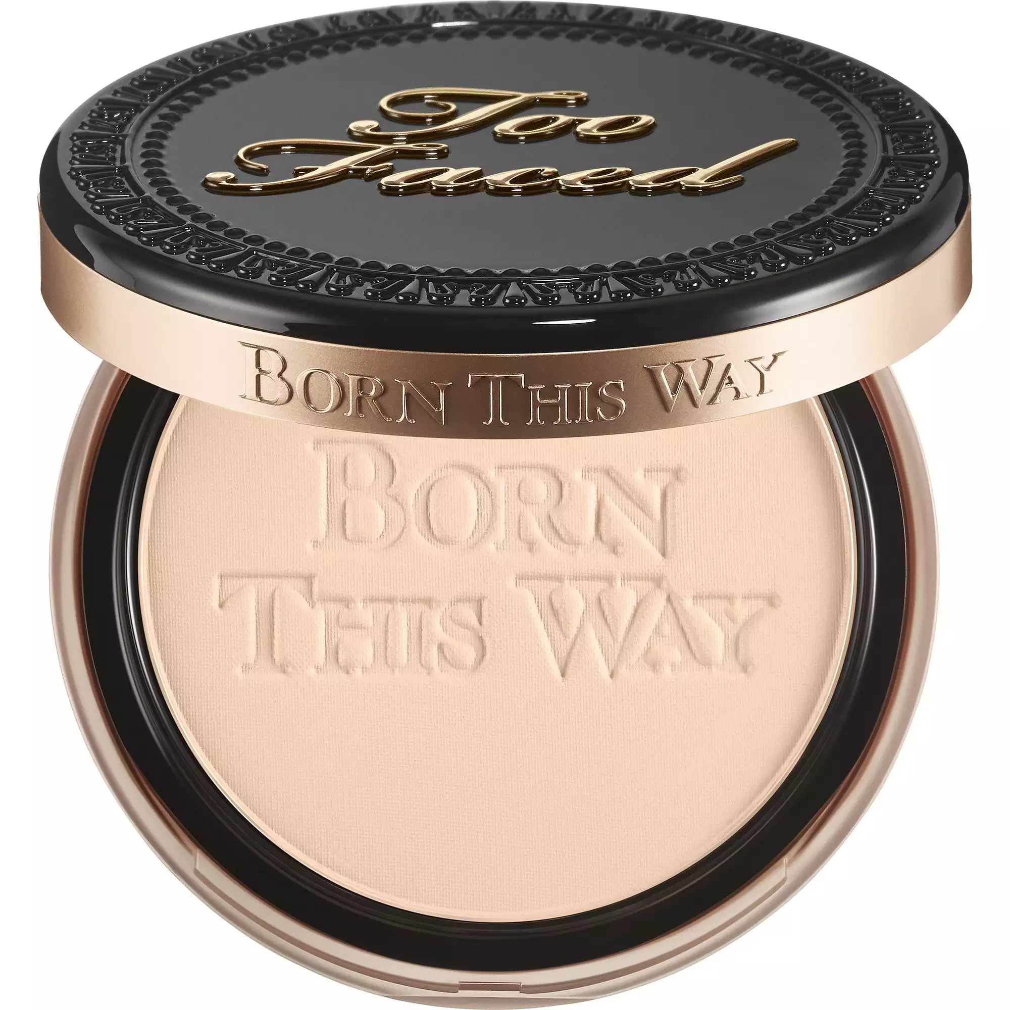 Too Faced Born This Way Powder Foundation Cream Puff | Glambot.com ...
