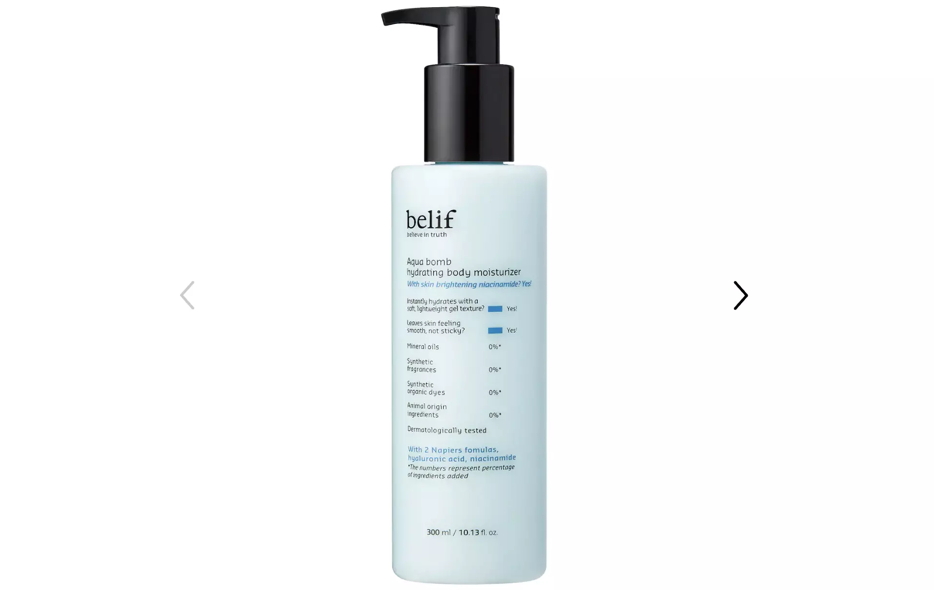 Belif Aqua Bomb Hydrating Body Moisturizer Travel 30ml | Glambot.com ...