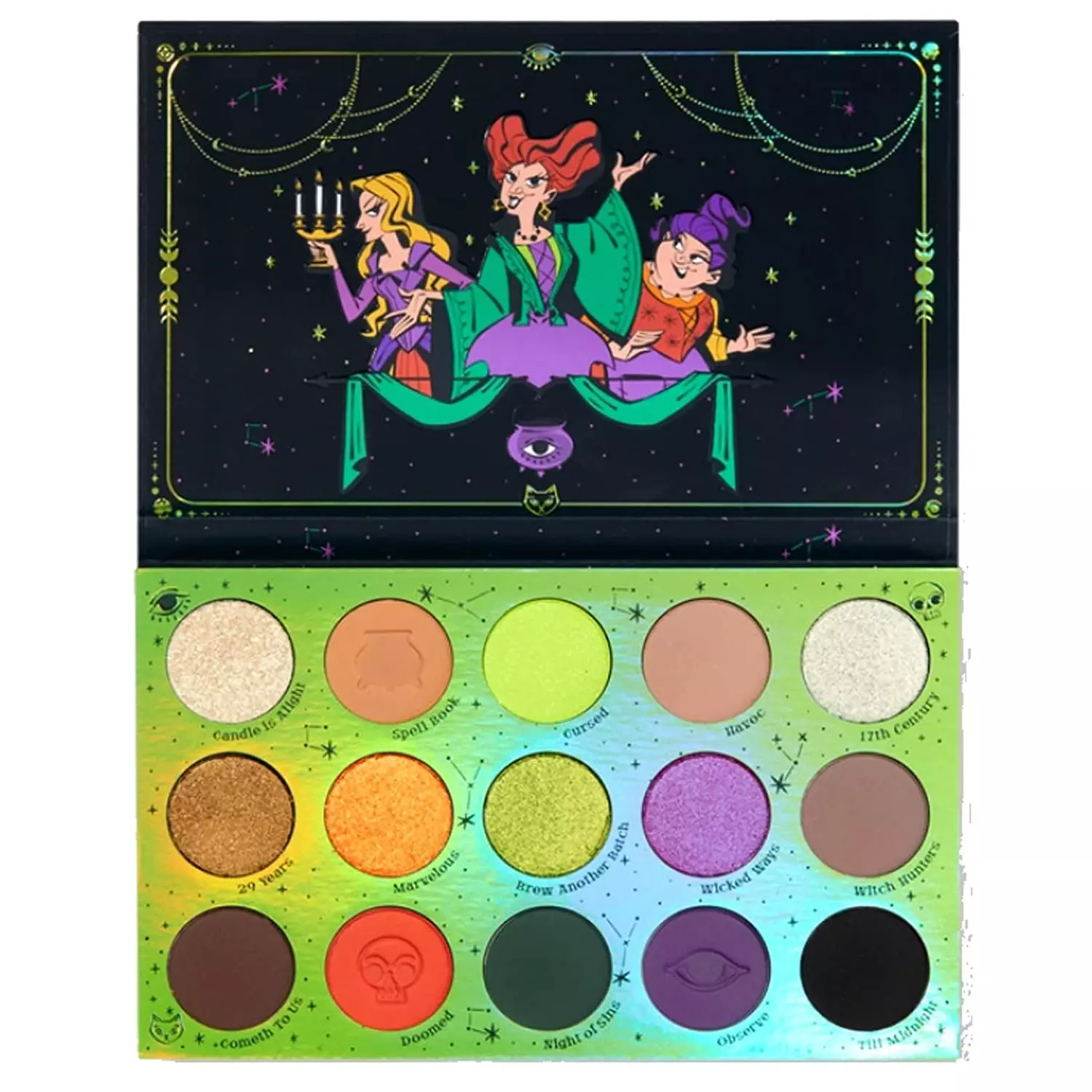 ColourPop x Hocus Pocus 2 All Hallows Eve Eyeshadow Palette | Glambot ...