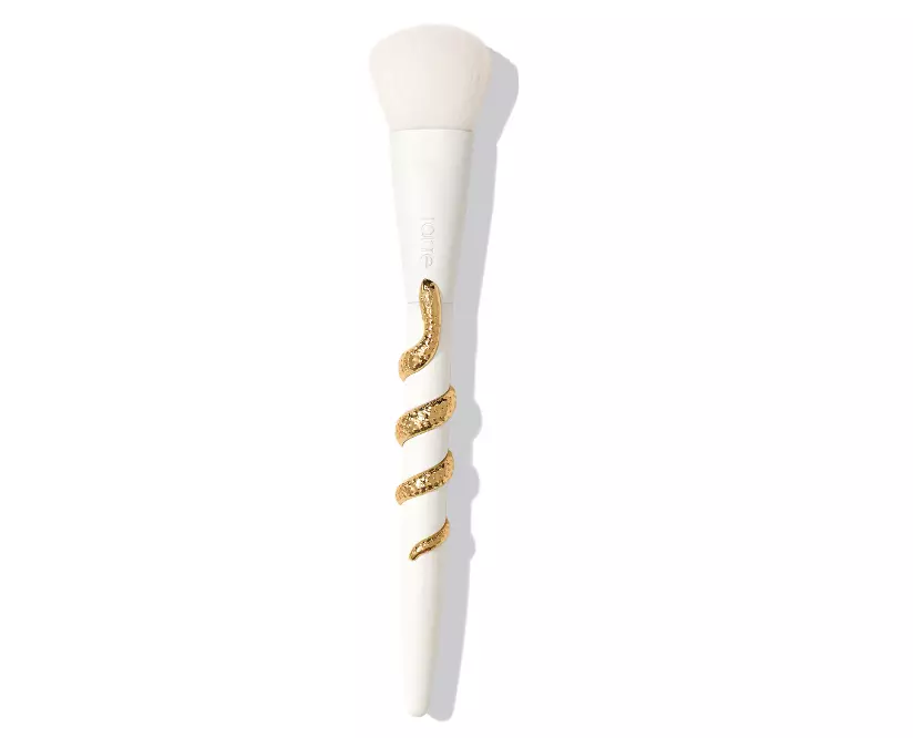 Tarte Domed Complexion Face Brush Secrets From The Amazon Golden Snake | Glambot.com - Best ...