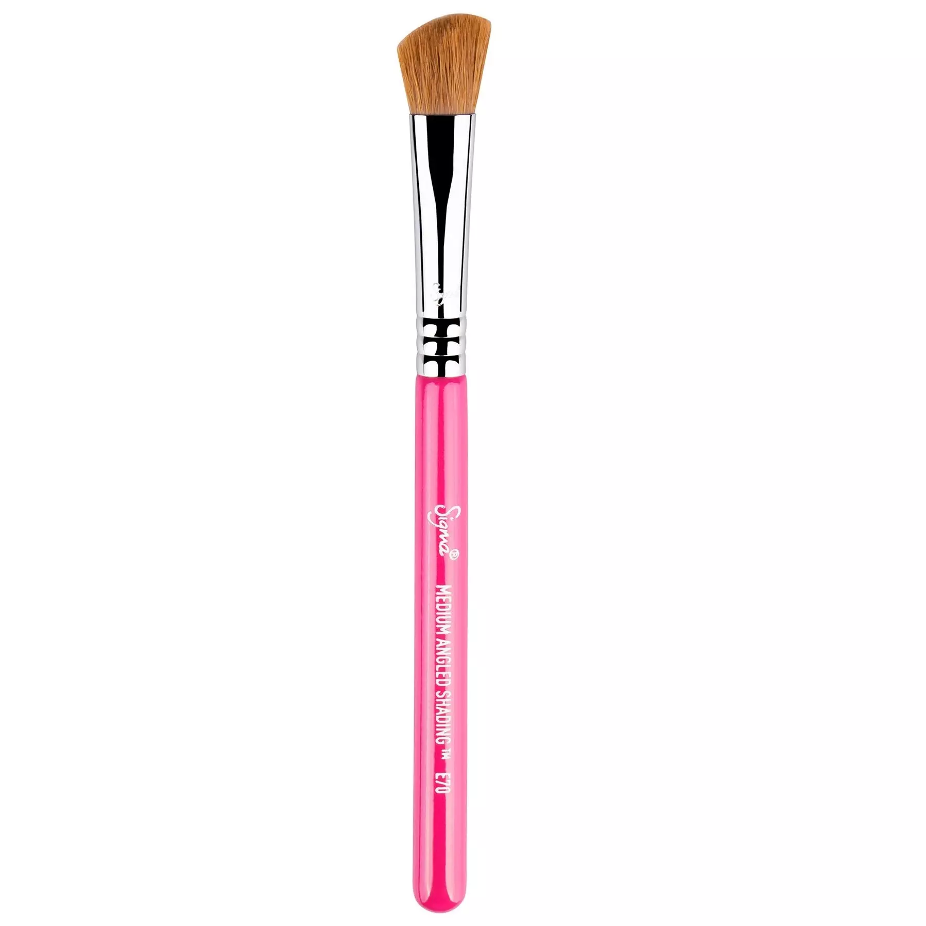 Sigma Medium Angled Shading Travel Brush E70 Pink | Glambot.com - Best deals on Sigma cosmetics